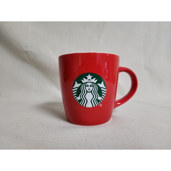 Starbucks | Dining | Starbucks 220 Solid Red Coffee Mug 2 Oz | Poshmark